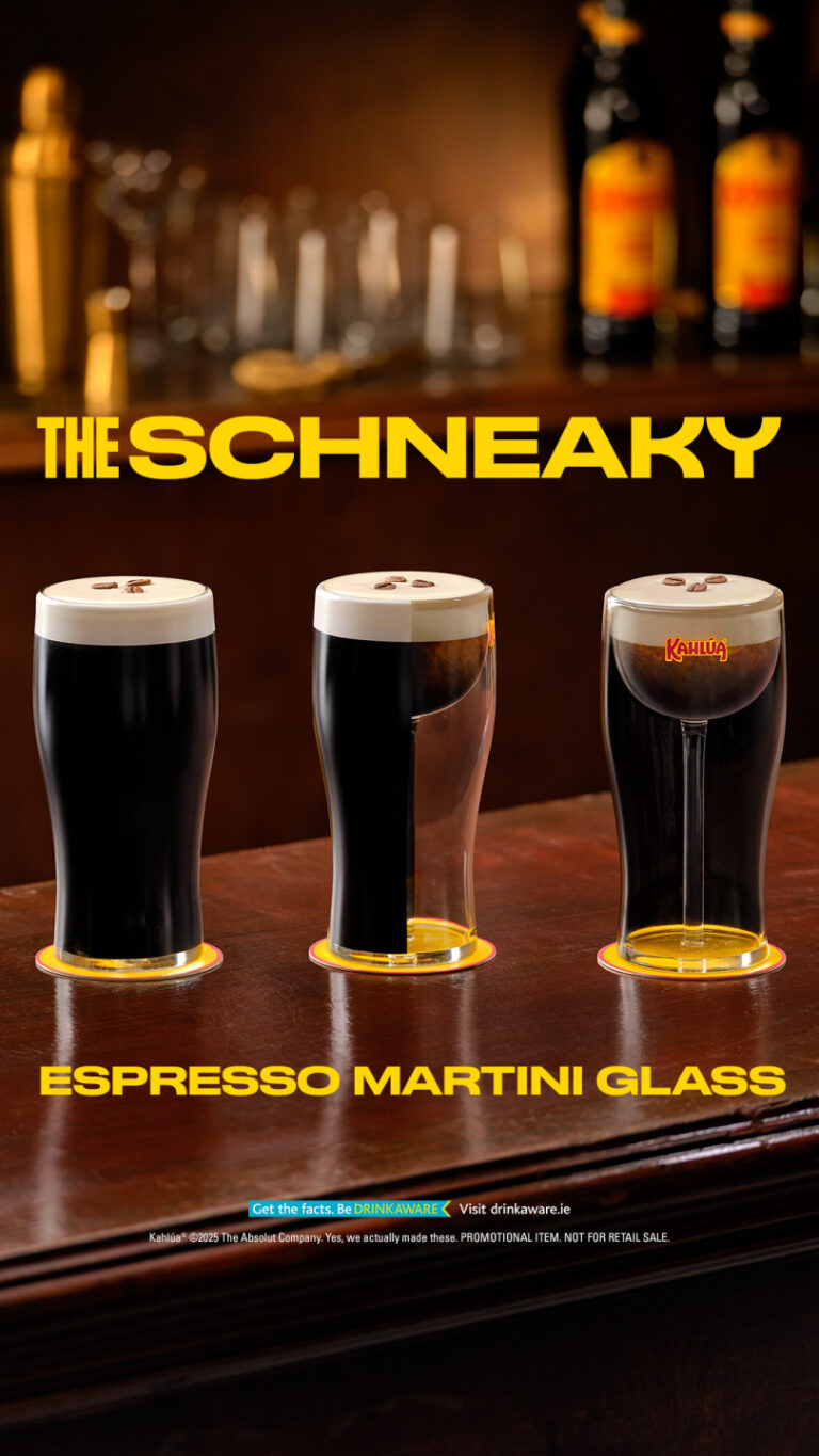 Sneakily disguised pint glasses for Espresso Martini – The Absolut Company